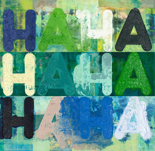 Thesaurus Monoprints - - Series - Two Palms