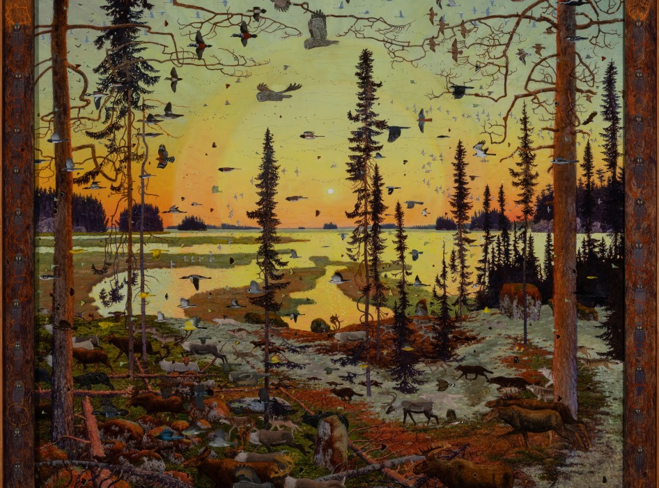 Tom Uttech - Artists & Work - Alexandre Gallery